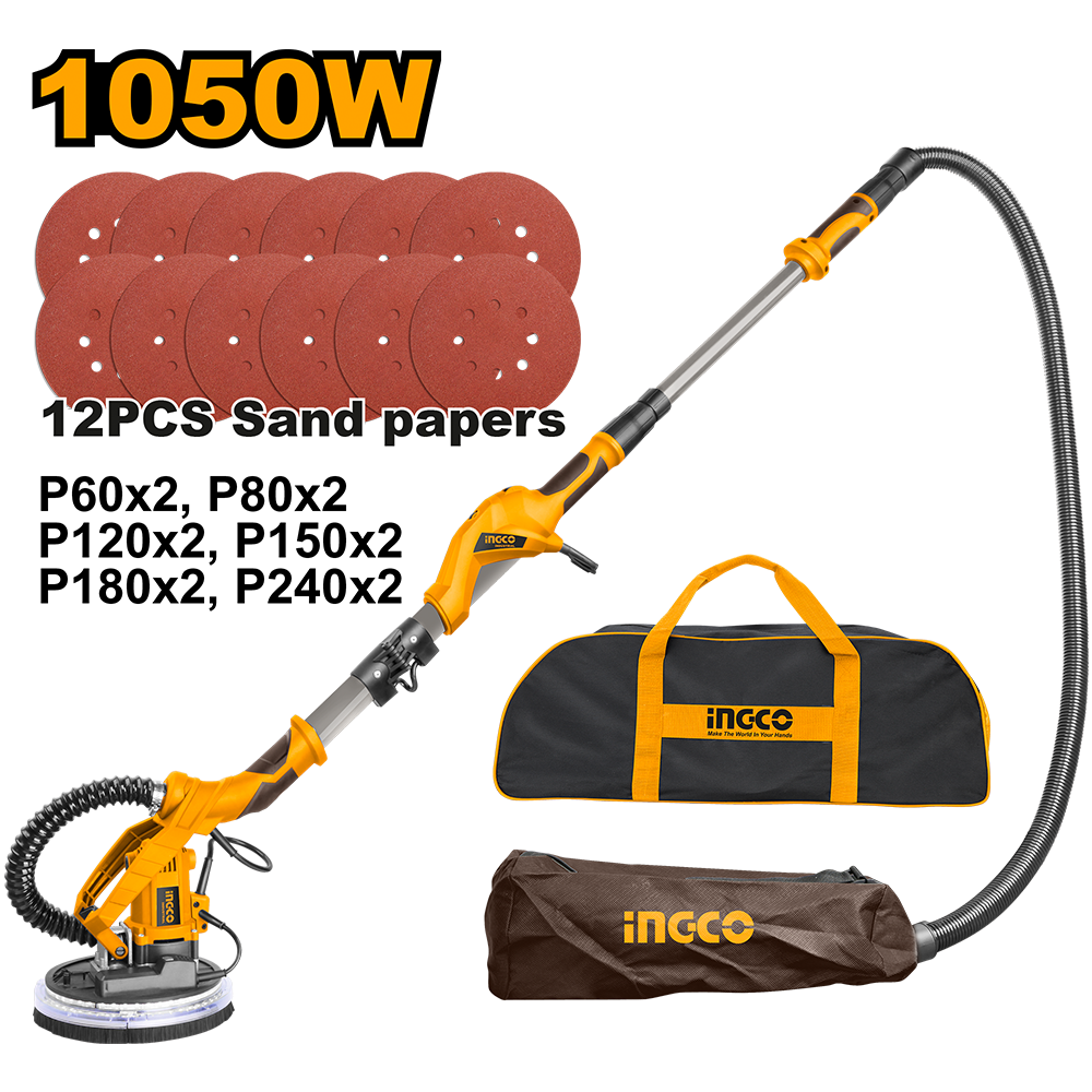 Ingco Drywall Sander 1050W – DWS10501 - Soham Fiji